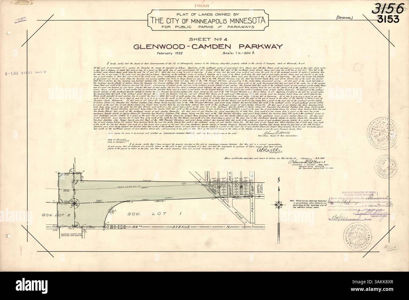 The Glenwood-Camden Parkway is a notable roadway in the Minneapolis ...