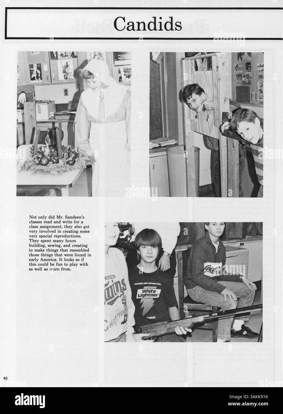 This junior high school yearbook captures the essence of the 1987-1988 school year at South View ...