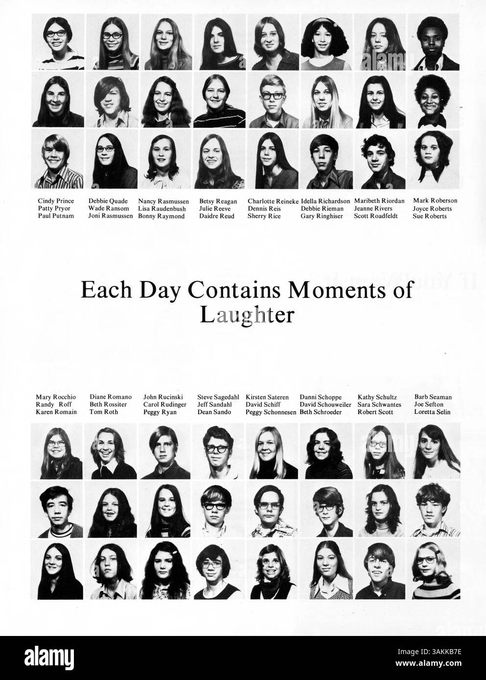 The 1972 Washburn Yearbook features the students, teachers, clubs ...