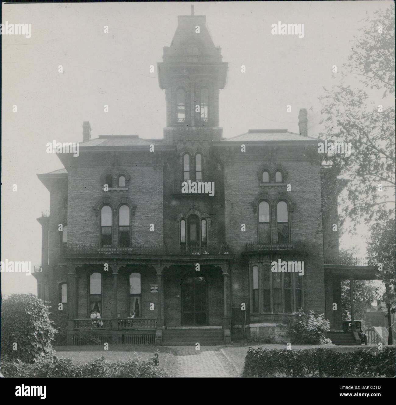 A historic image of the W. S. Judd House, located in Hennepin County ...