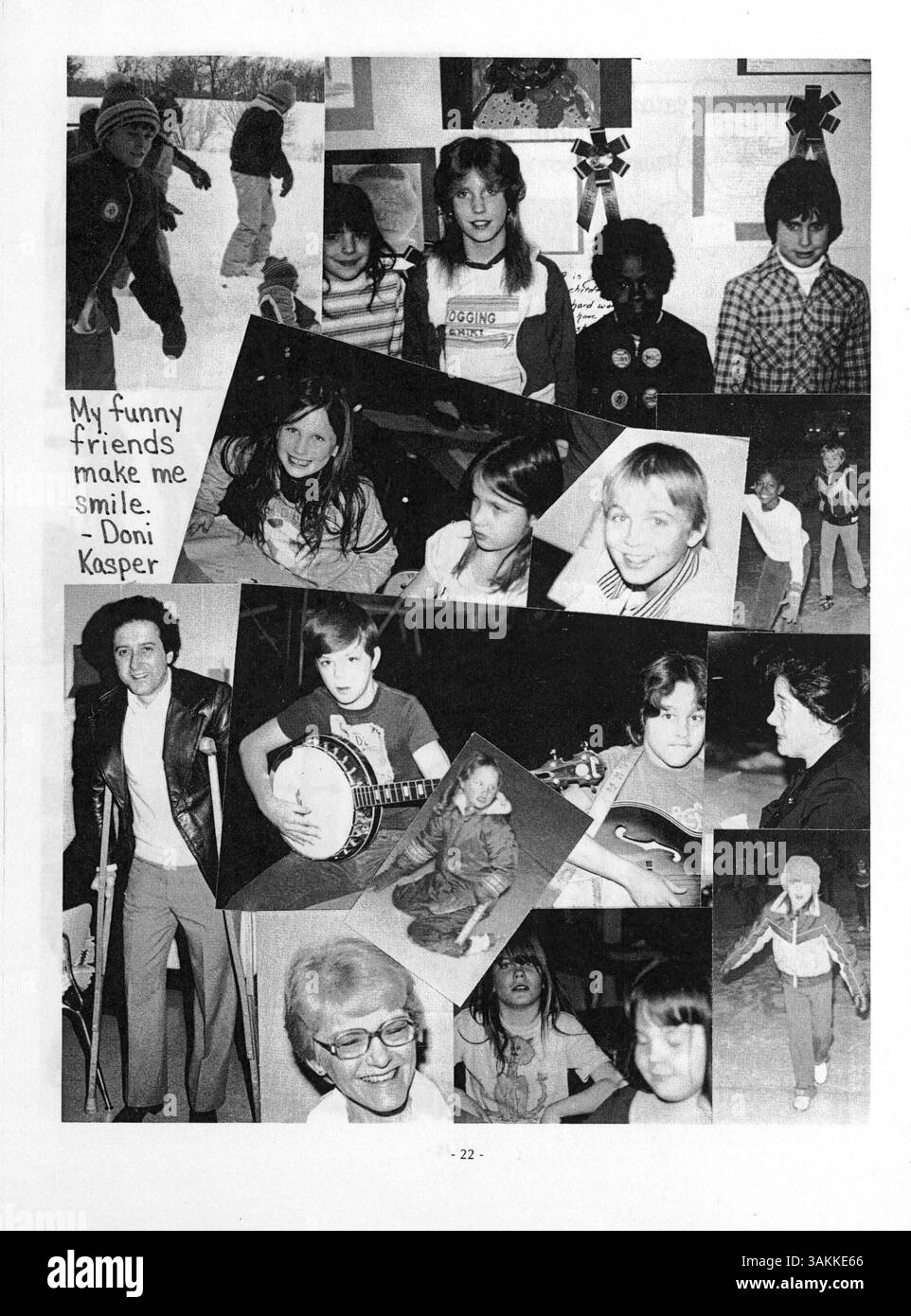 This 1982 Putnam Elementary yearbook showcases students, faculty, and ...