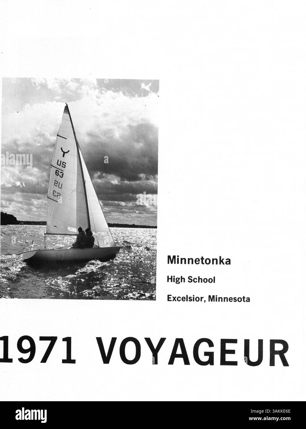 This 1971 Voyageur Yearbook highlights the events and achievements of ...