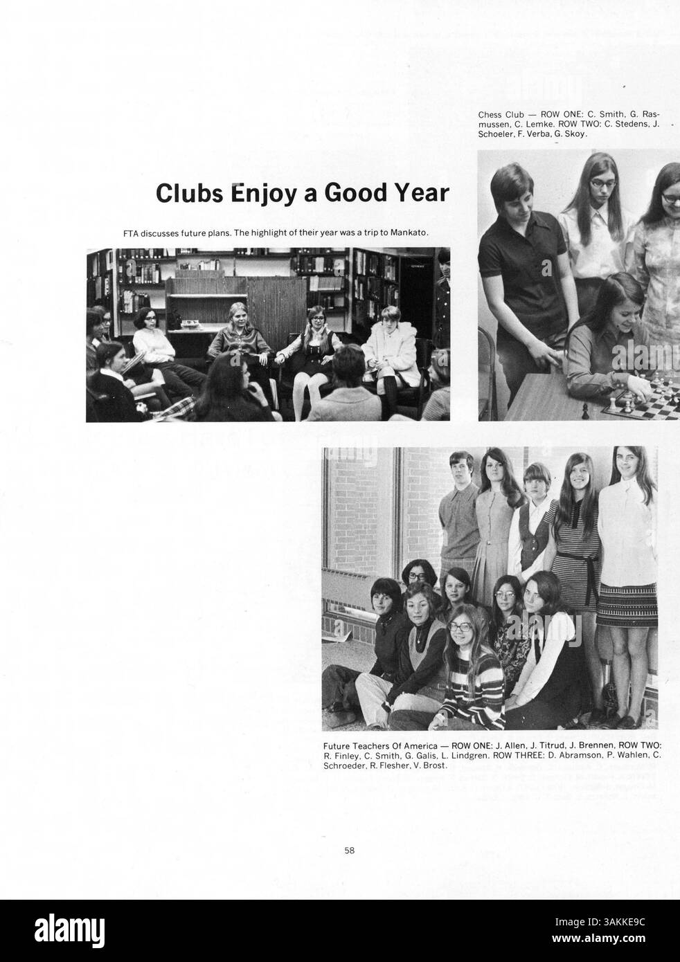 This high school annual documents the students, teachers, clubs ...