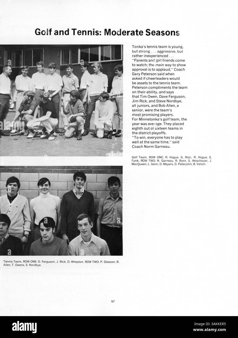 The 1971 'Voyageur' yearbook from Minnetonka High School documents ...