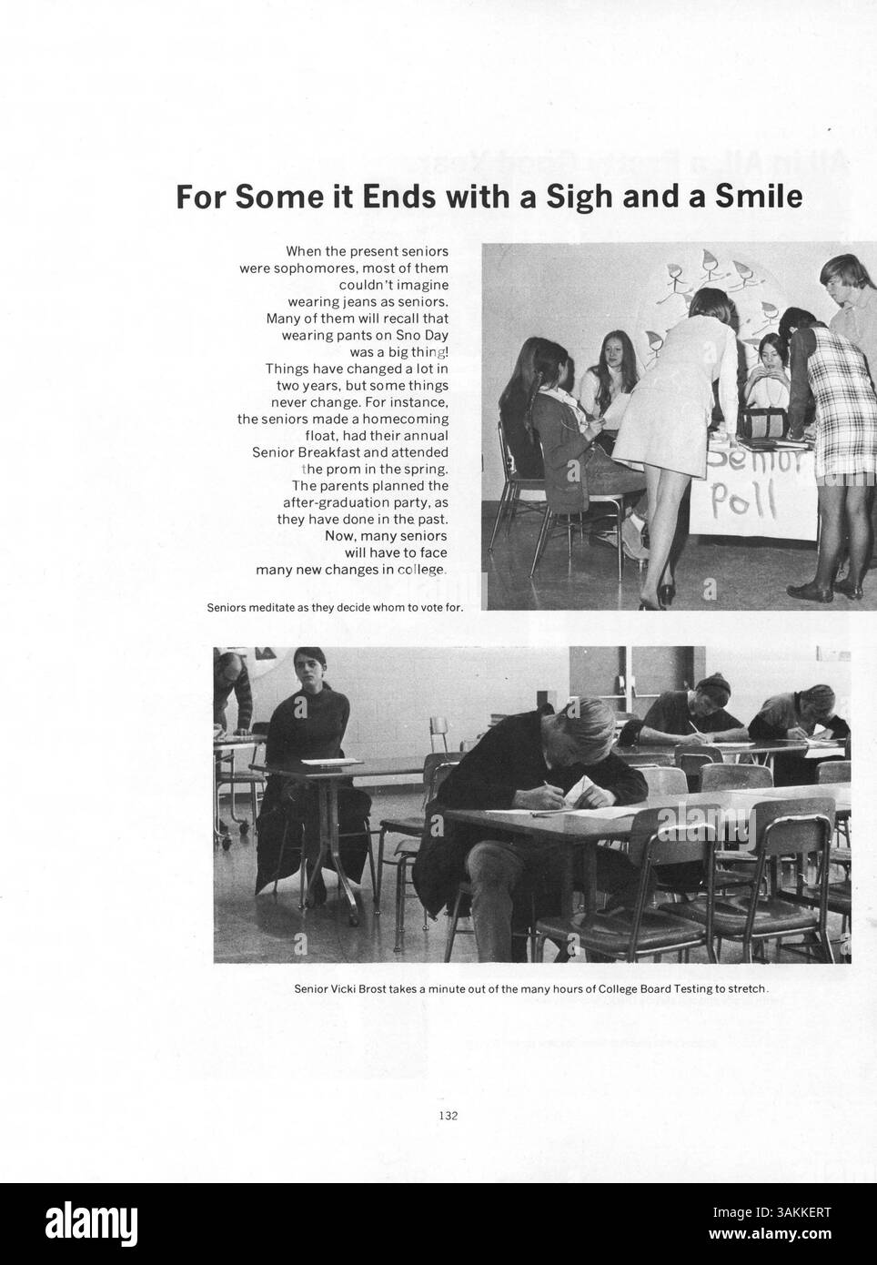 The 1971 Voyageur yearbook highlights the 1970-1971 academic year at ...