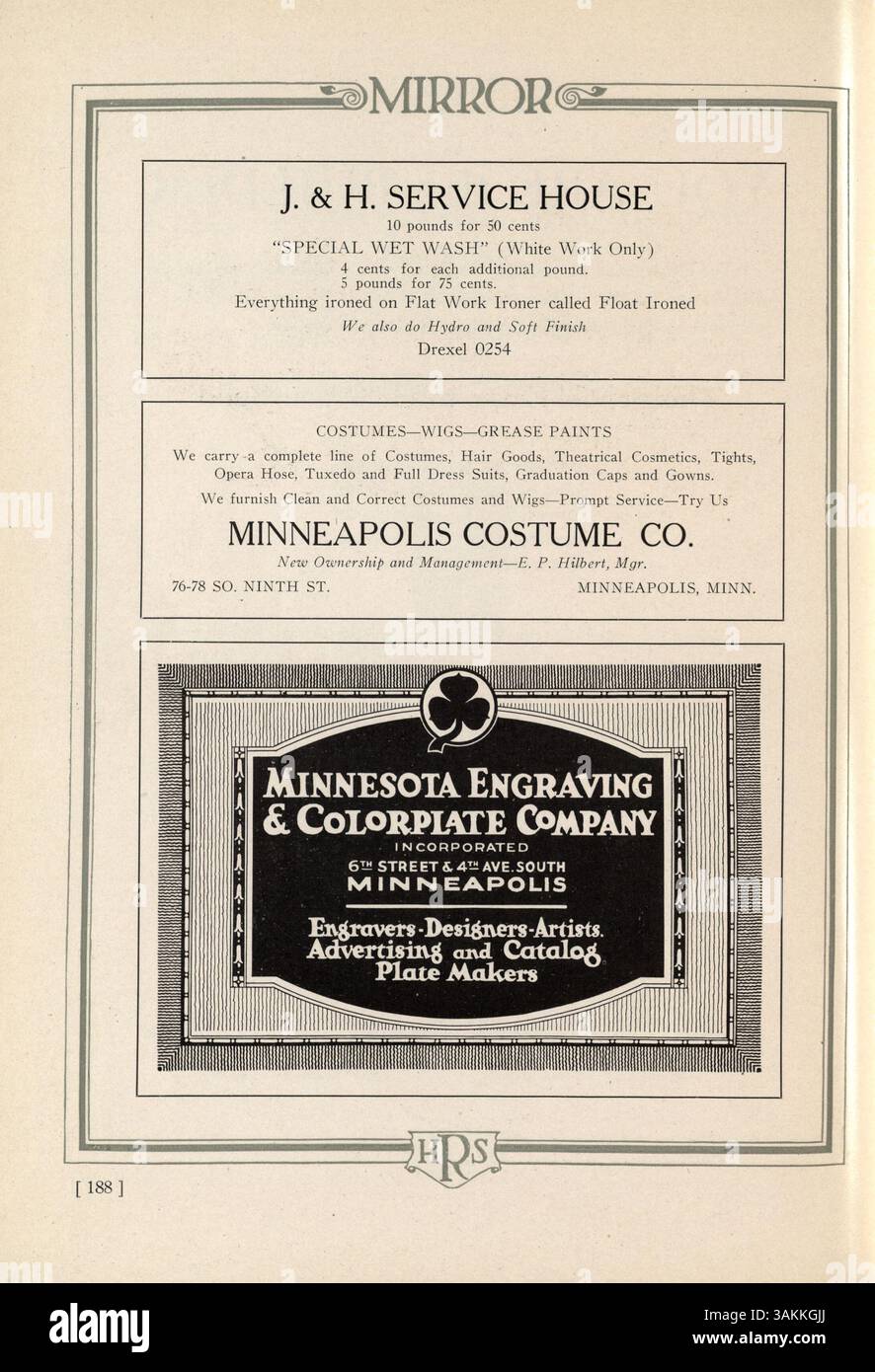 The 1925 'Mirror' Yearbook from Roosevelt High School reflects on ...