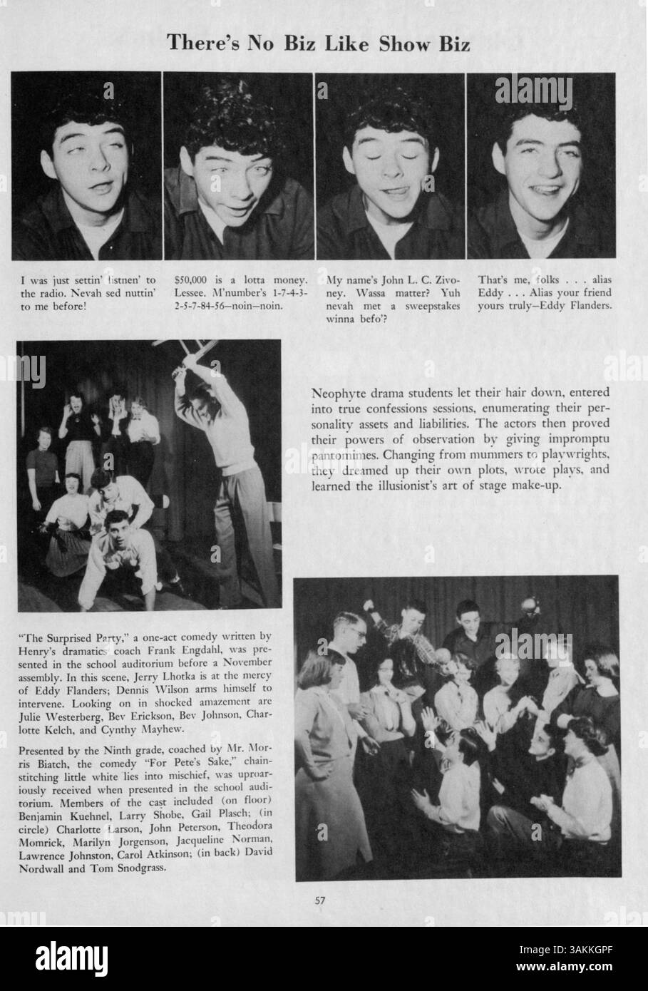The 1952 'Orator' yearbook from Patrick Henry High School highlights ...