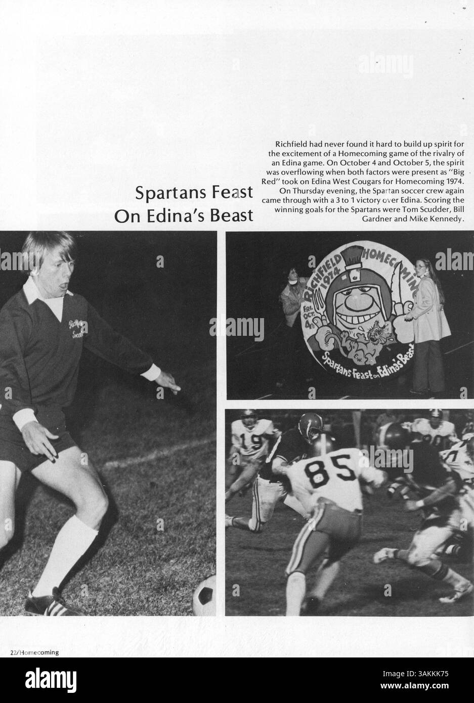 The 1975 'Aurean' Yearbook from Richfield High School documents student ...
