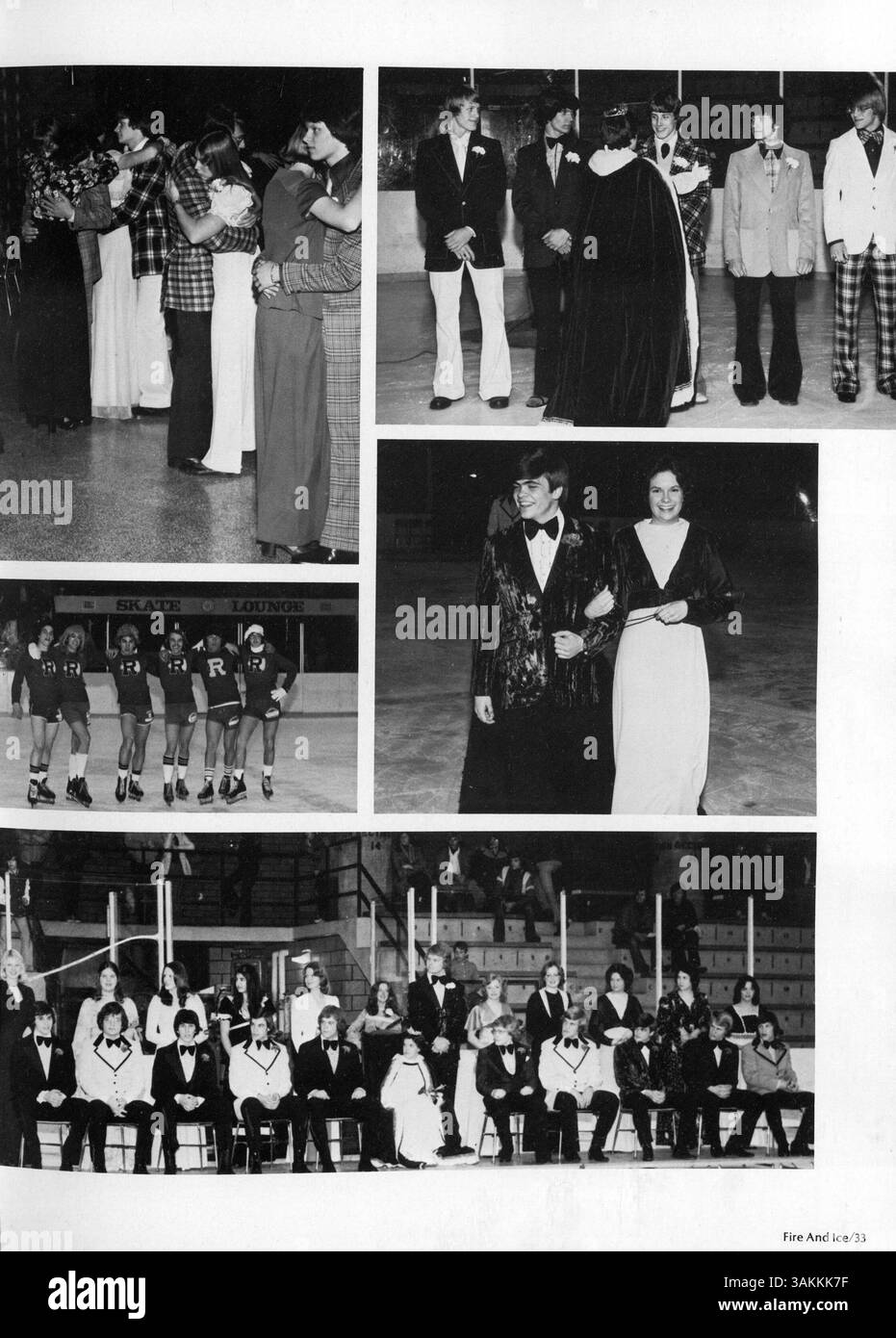 The 1975 Richfield High School Yearbook, 'Aurean,' offers a ...
