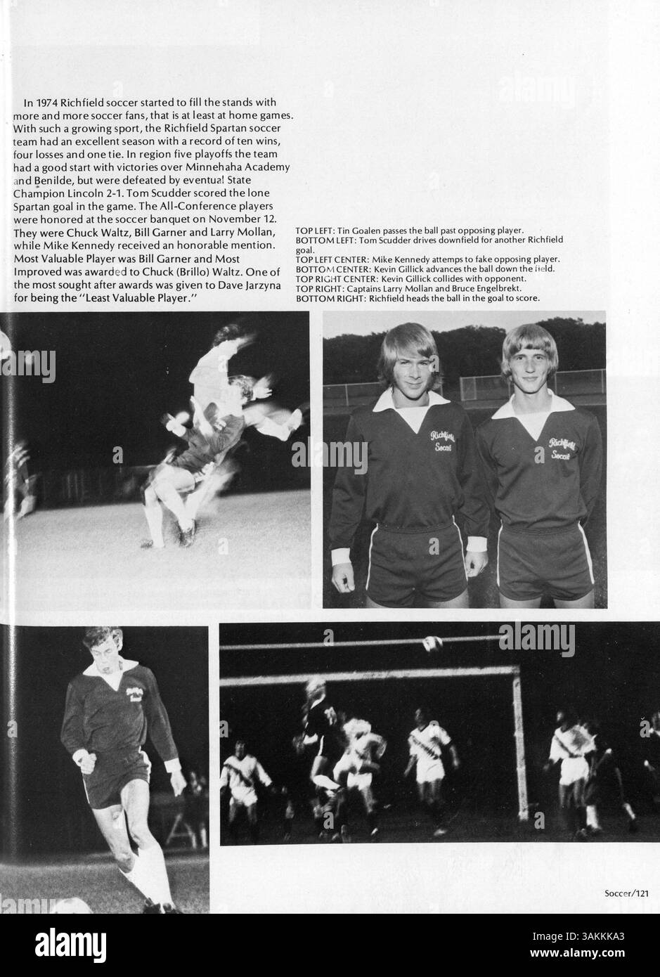 The 1975 'Aurean' yearbook from Richfield High School serves as a ...