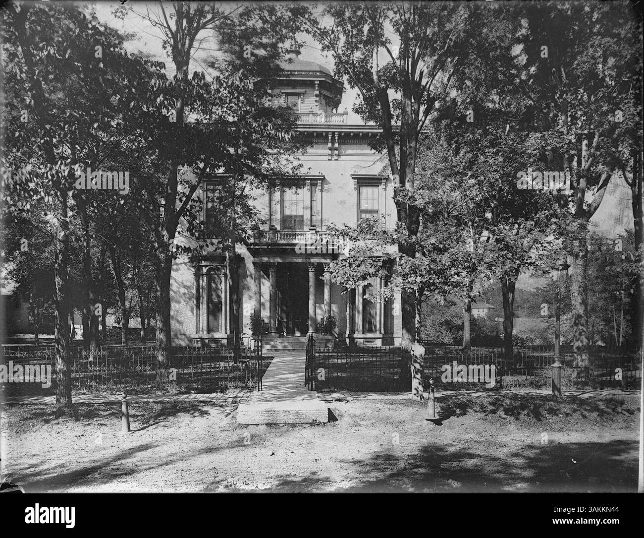 General Henry Sibley’s St. Paul house, built in the early 1800s, was ...