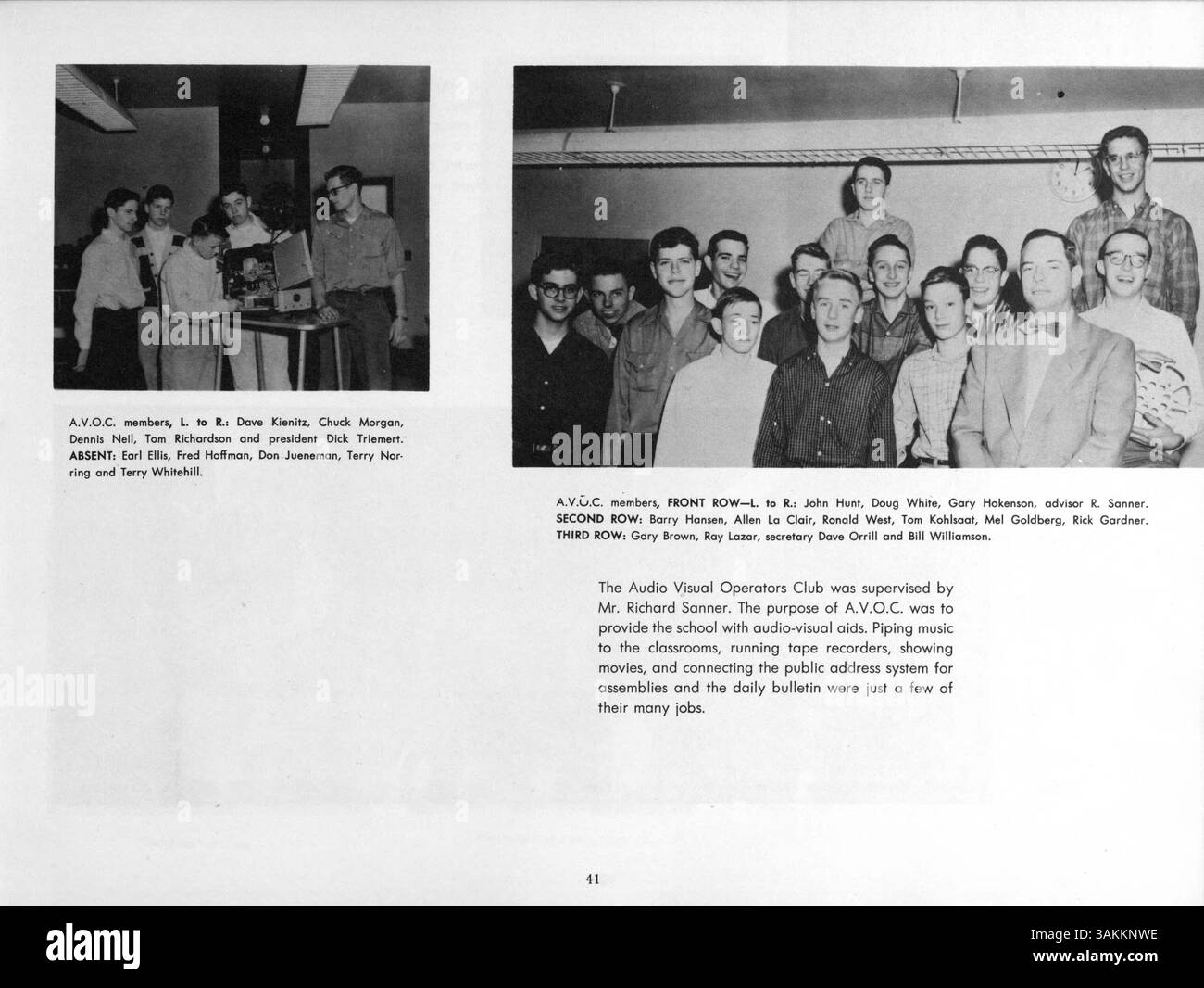 The 1957 'Bisbila' yearbook from University High School features the ...
