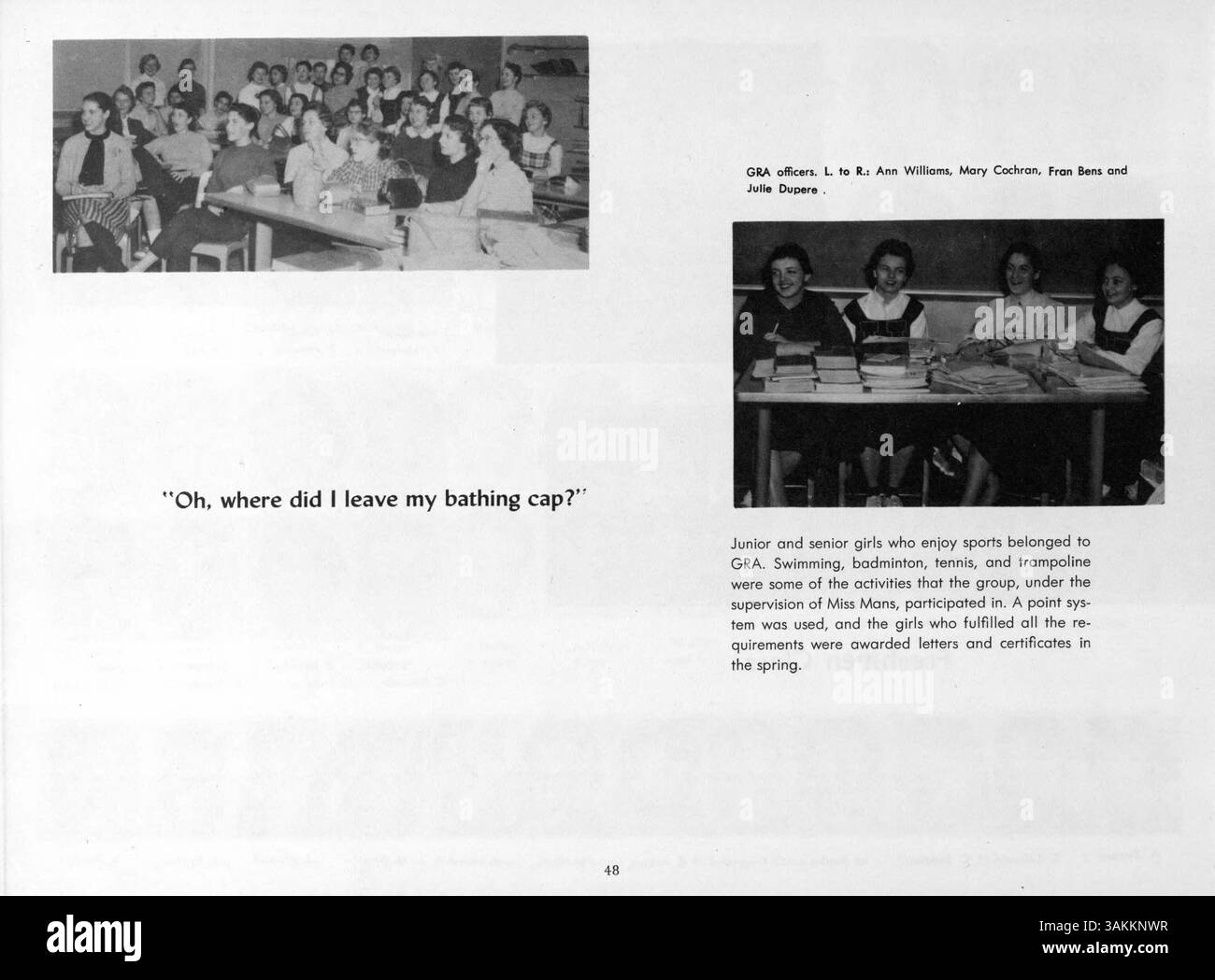 The 1957 'Bisbila' yearbook from University High School documents the ...