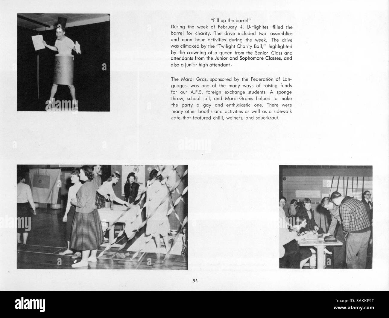 The 1957 edition of the 'Bisbila' yearbook from University High ...
