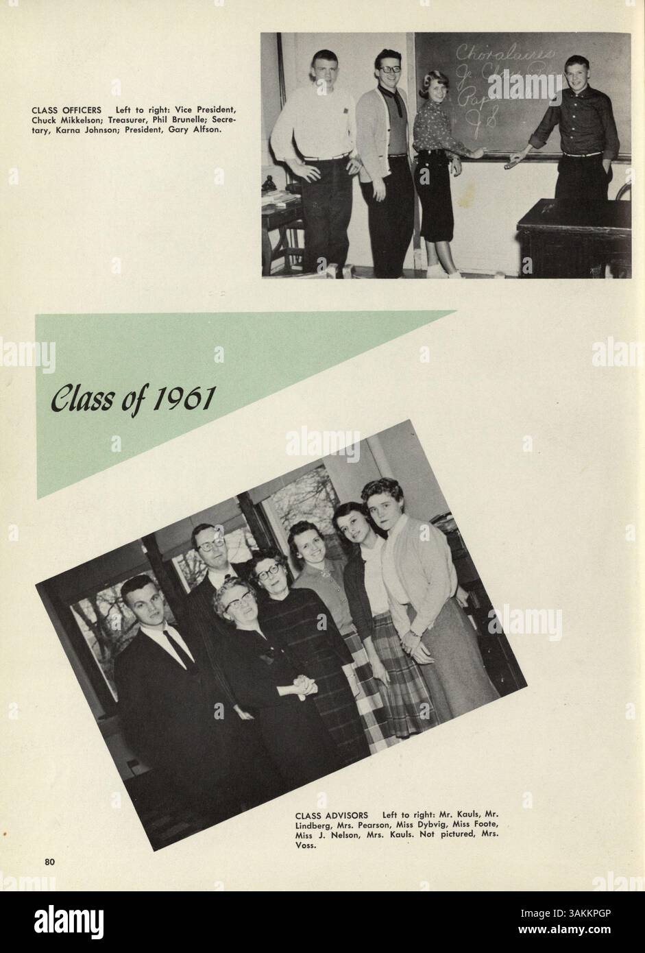 The Antler 1960 yearbook from Minnehaha Academy documents the students ...