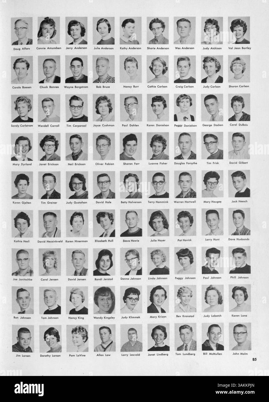 Minnehaha Academy's 'Antler 1960' yearbook captures the essence of the 1959-1960 academic year ...