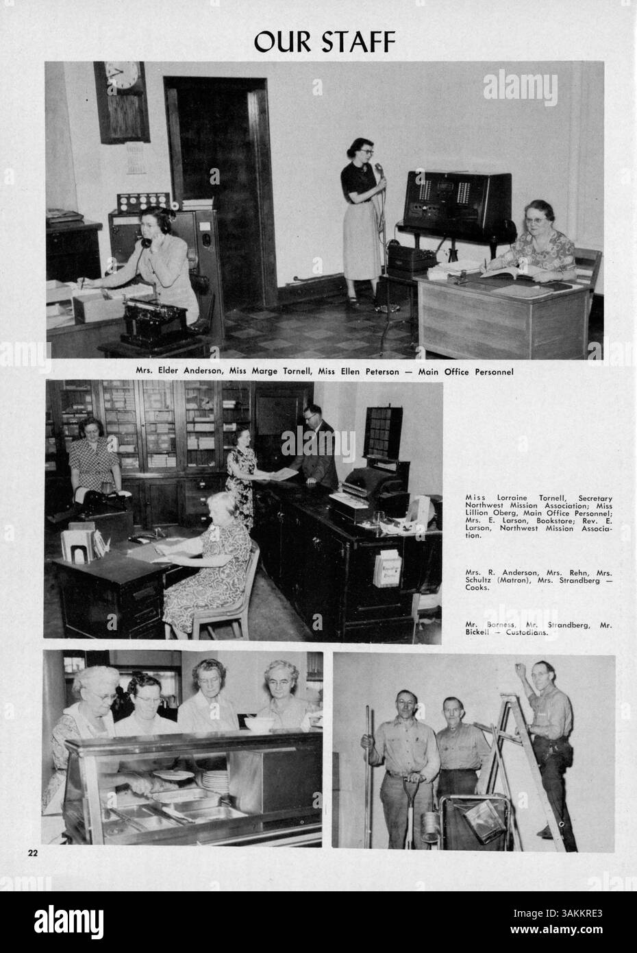 The 'Antler 1952' yearbook from Minnehaha Academy highlights the ...