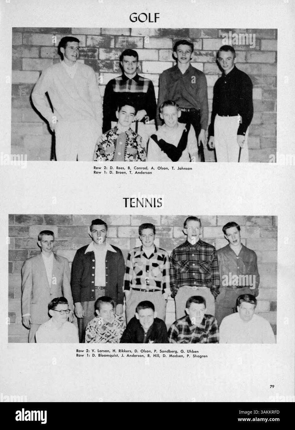 The 1952 Antler yearbook from Minnehaha Academy highlights student ...