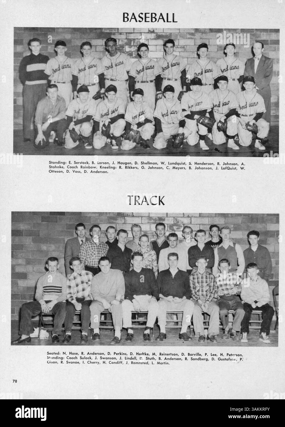 The 1952 edition of Minnehaha Academy’s Antler yearbook captures the ...