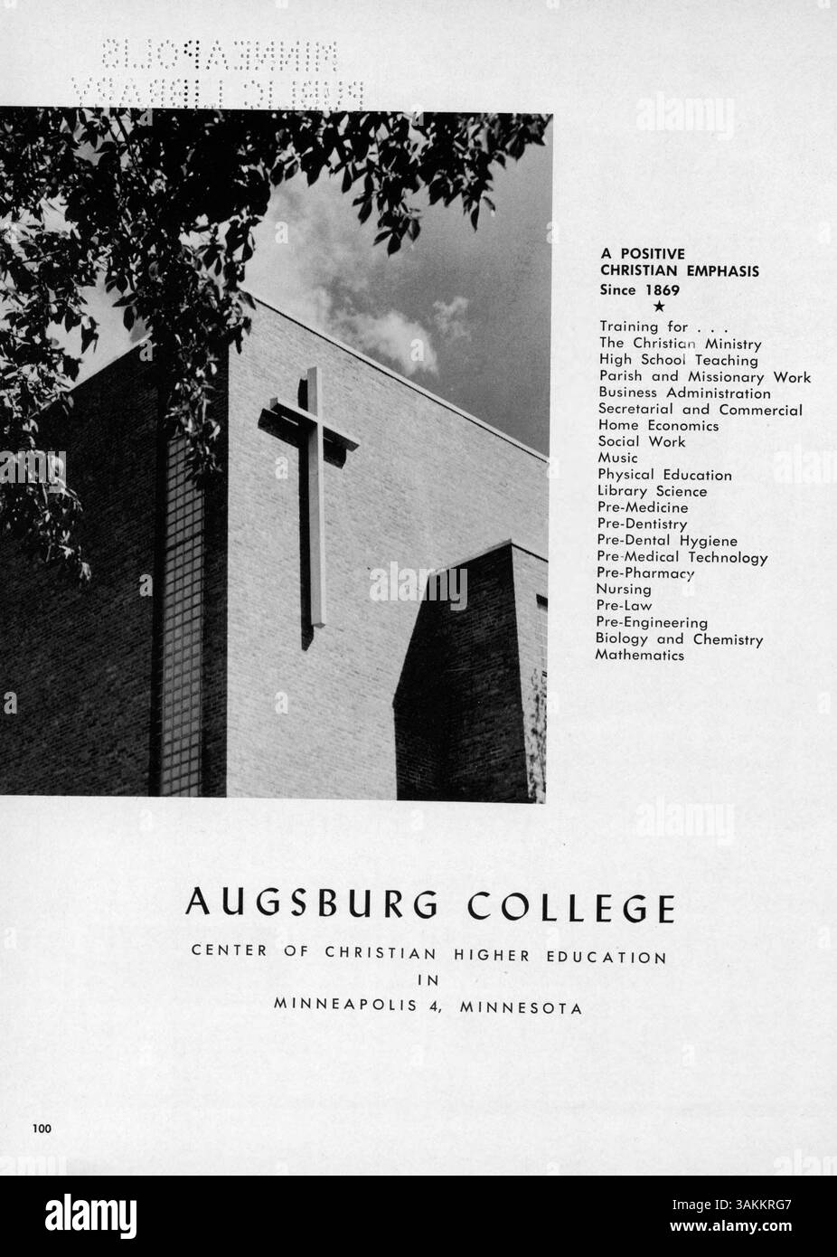 The 1952 'Antler' yearbook from Minnehaha Academy highlights the ...