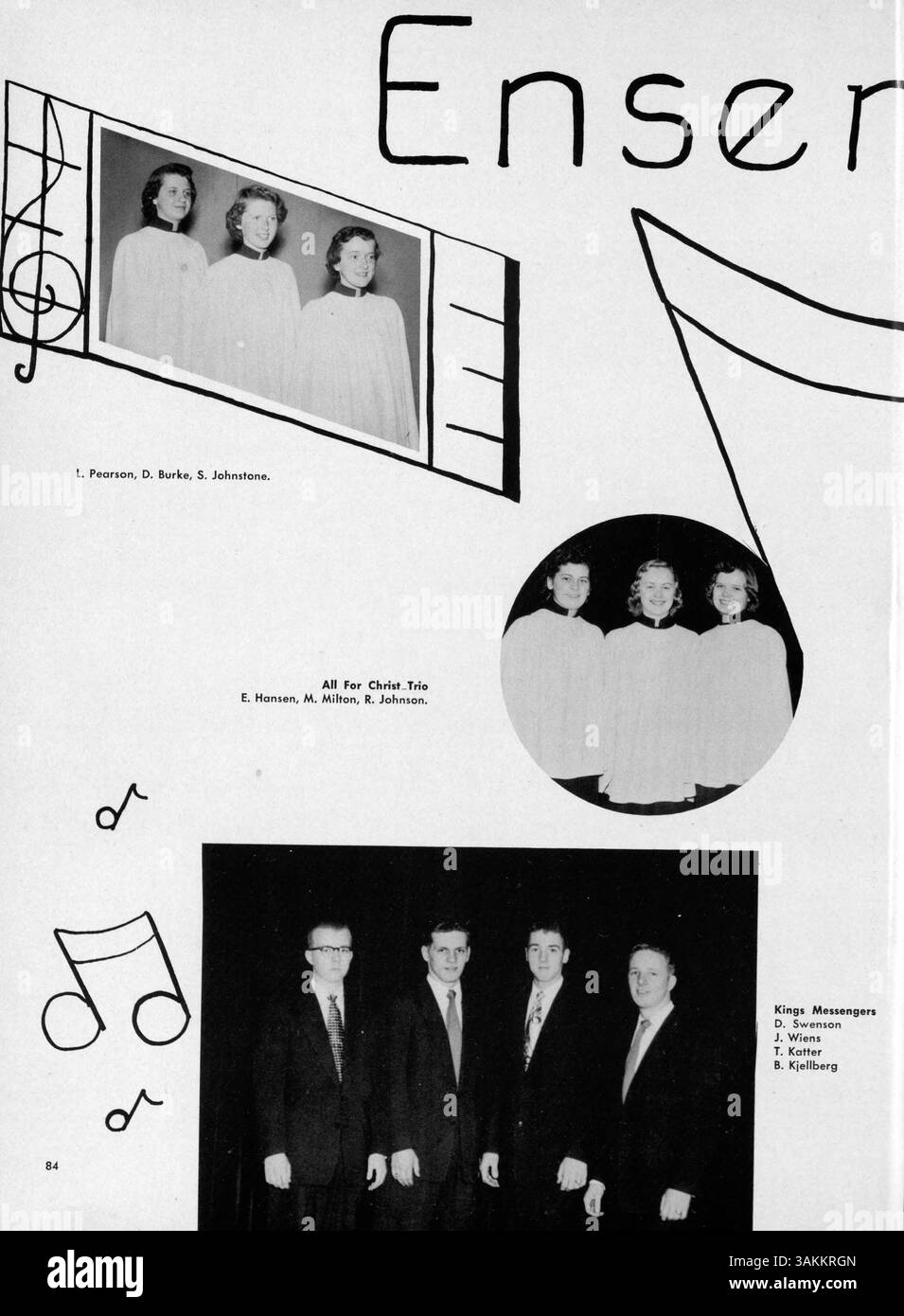 Minnehaha Academy’s 1952 Antler Yearbook presents the highlights of the ...