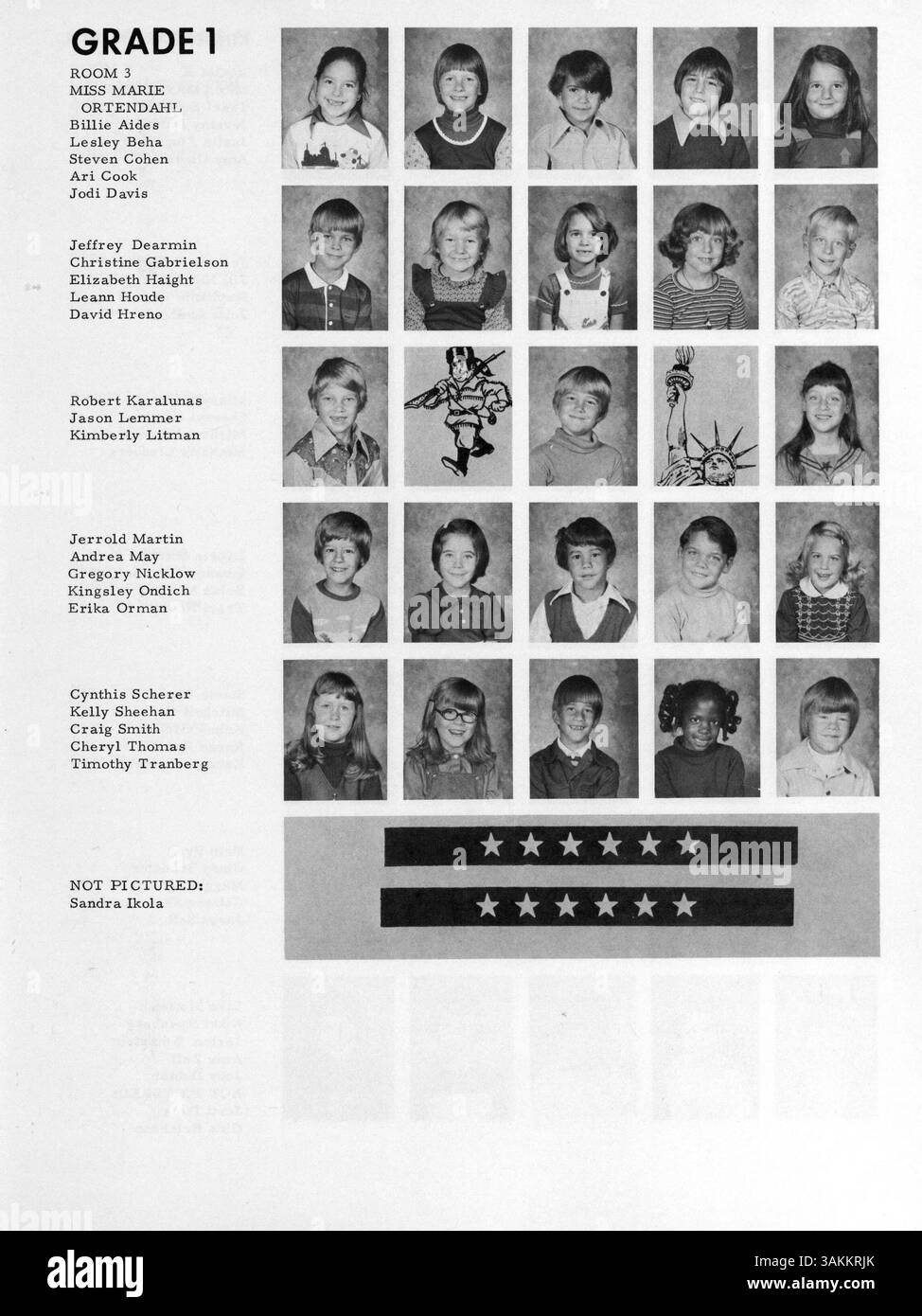 This 1977 edition of Cedar Manor Elementary School's yearbook documents ...