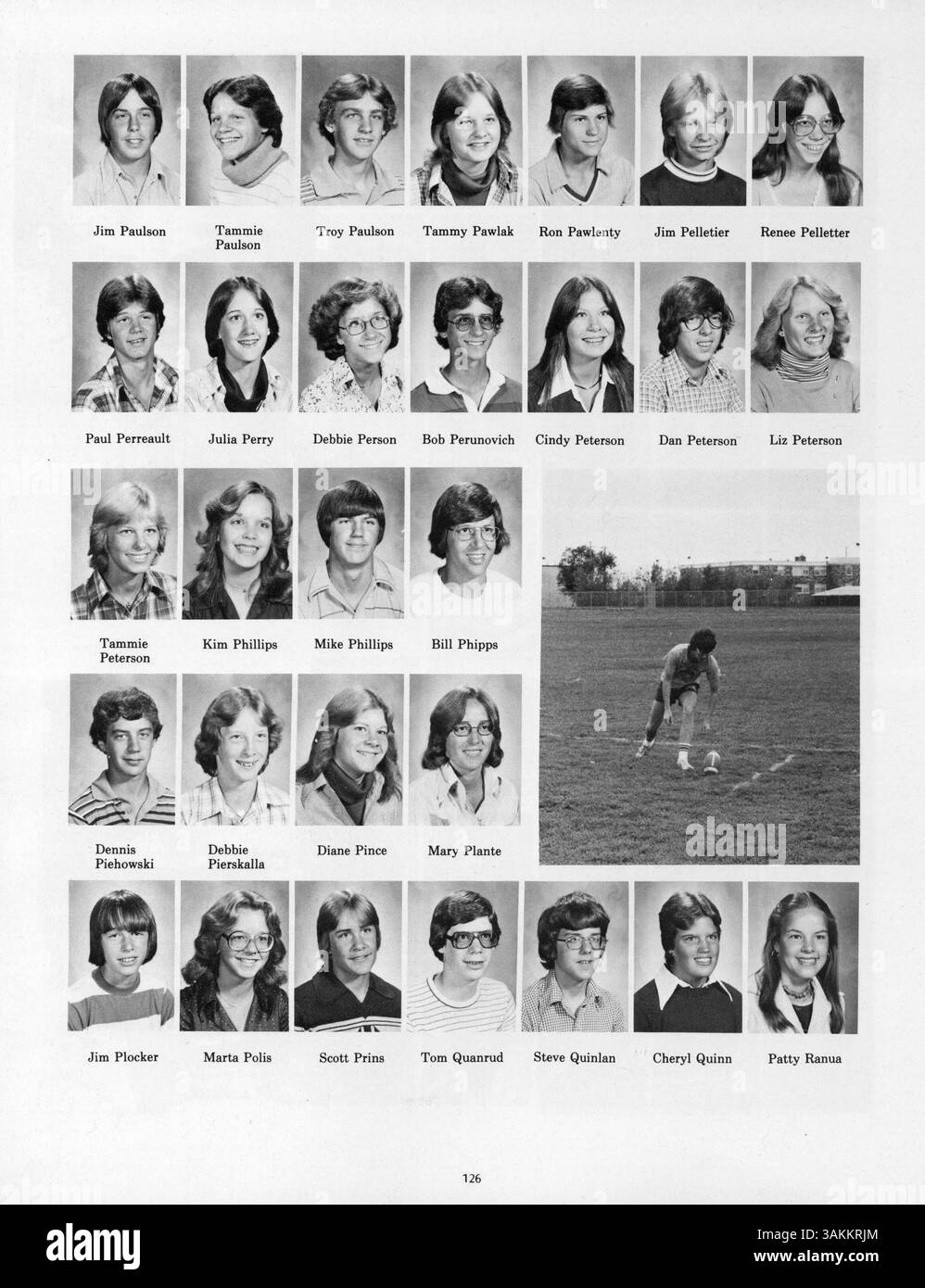 The 1978 yearbook for Park Center High School presents portraits, school events, athletic teams ...