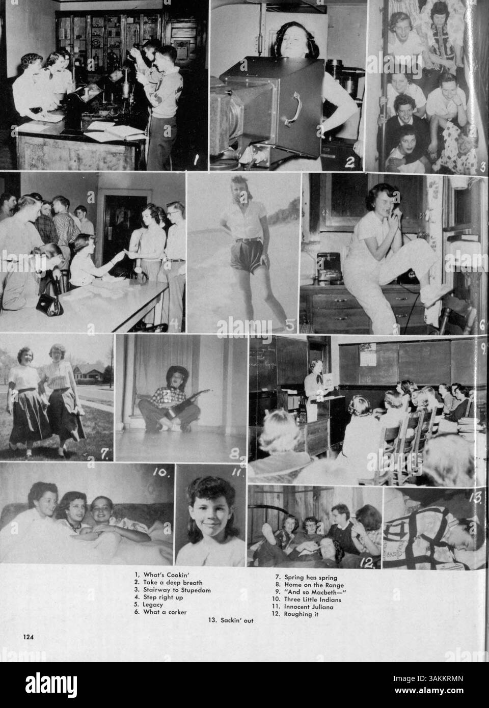 The 1952 Antler yearbook from Minnehaha Academy reflects the 1952-1953 ...