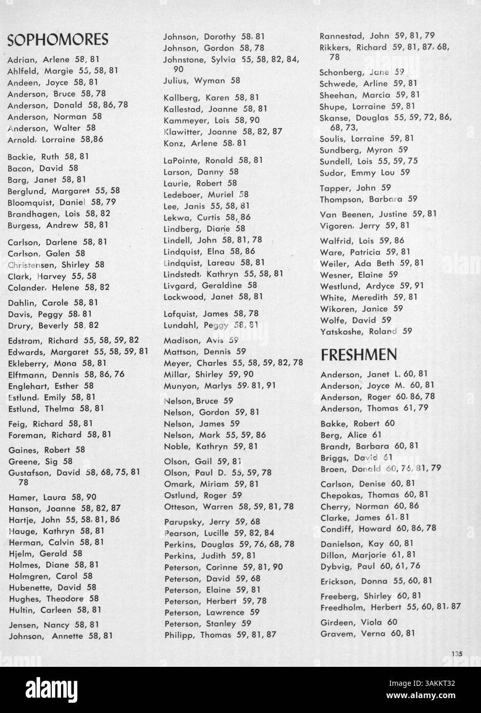 The 1952 'Antler' yearbook documents the students, teachers, clubs ...