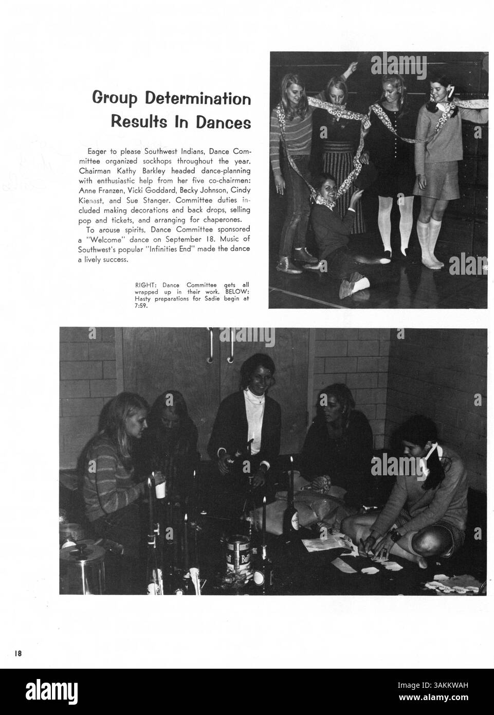 The 1970 Southwest High yearbook captures the essence of the 1970-1971 ...