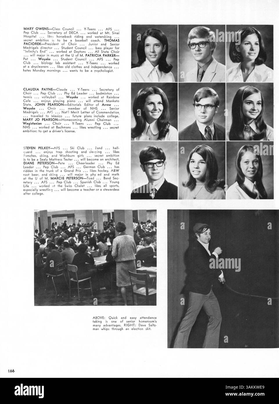 This 1970 high school yearbook features students, teachers, clubs ...
