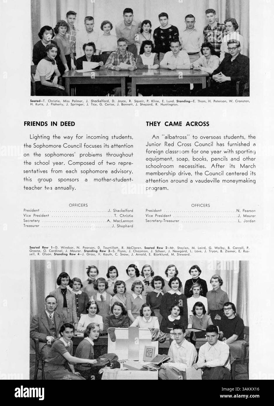 The 1950 Hesperian yearbook captures the key moments of the 1949-1950 ...