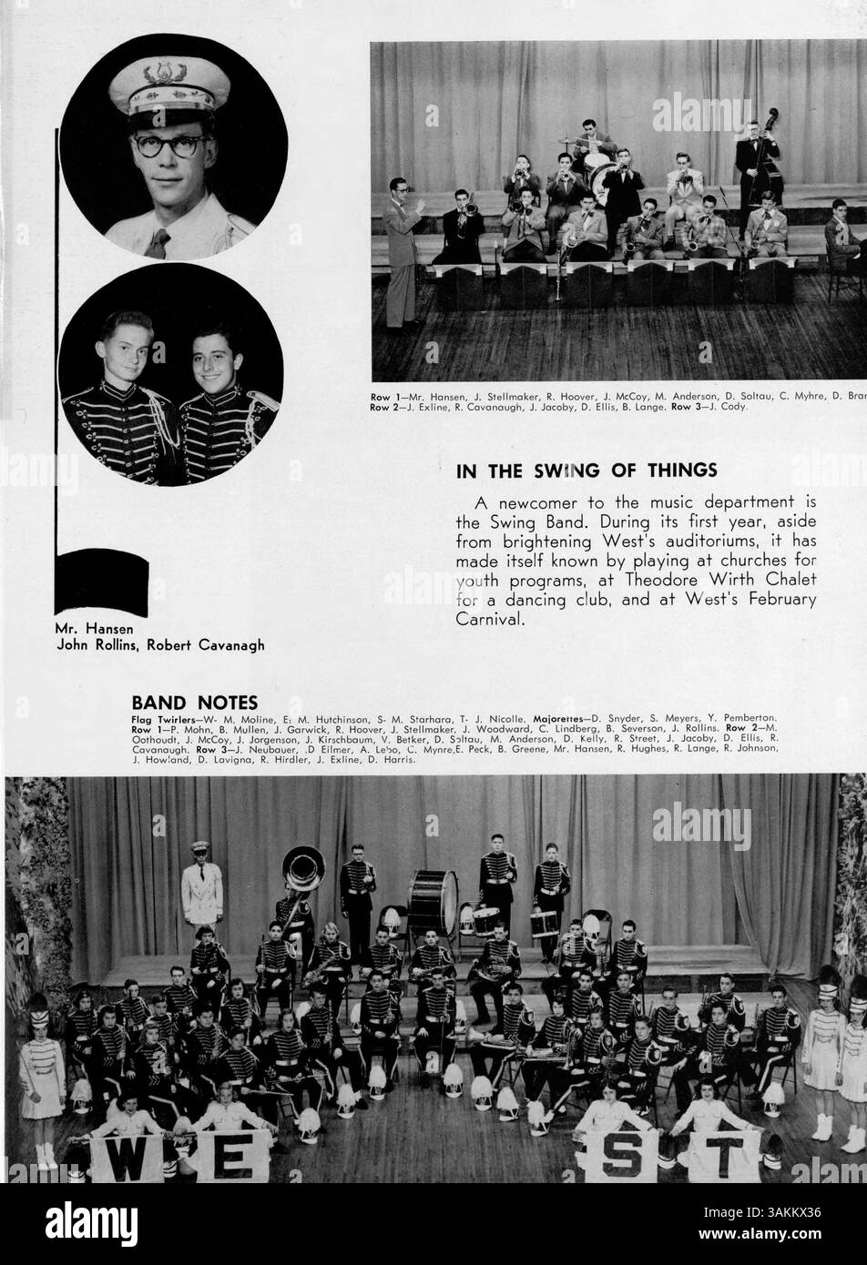 The Hesperian '50 yearbook from West High School chronicles the 1949 ...
