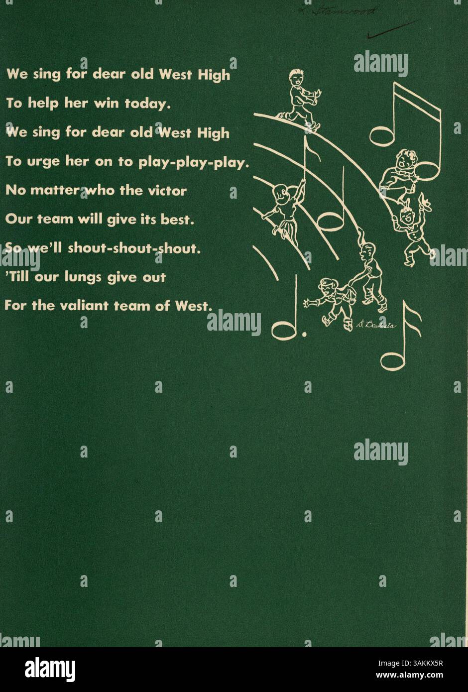 The 'Hesperian '50' yearbook from West High School showcases students ...