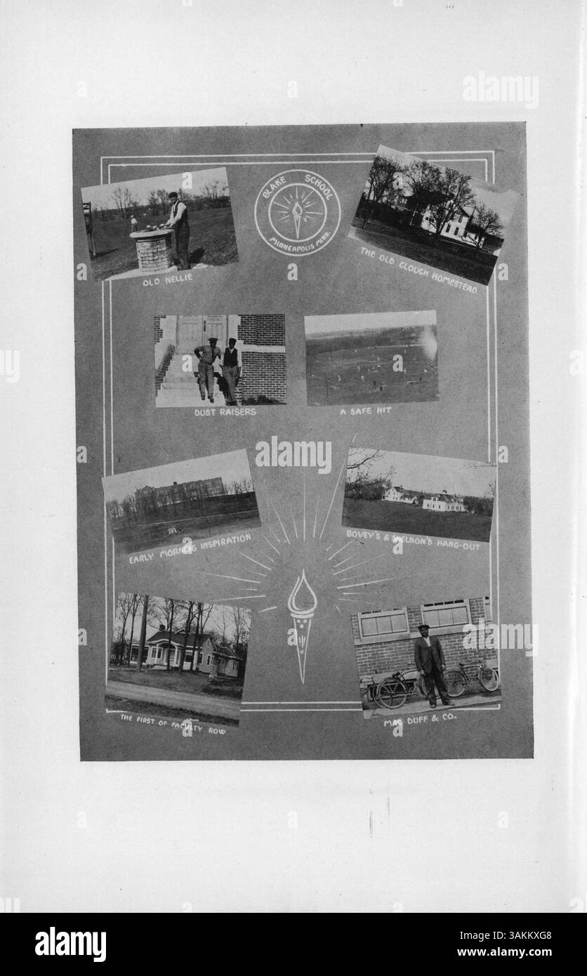 This 1923 high school yearbook highlights students, teachers, clubs ...