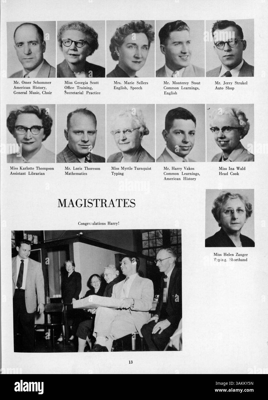 The 1955 edition of Central High's yearbook, Centralian, documents ...