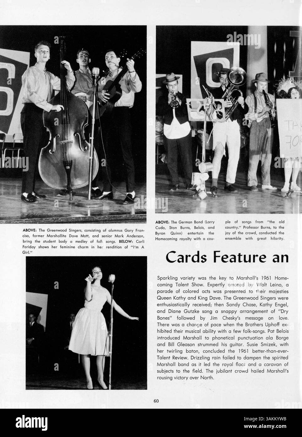 The Marshall Cardinal yearbook of 1962 records the students, teachers, athletics, and ...