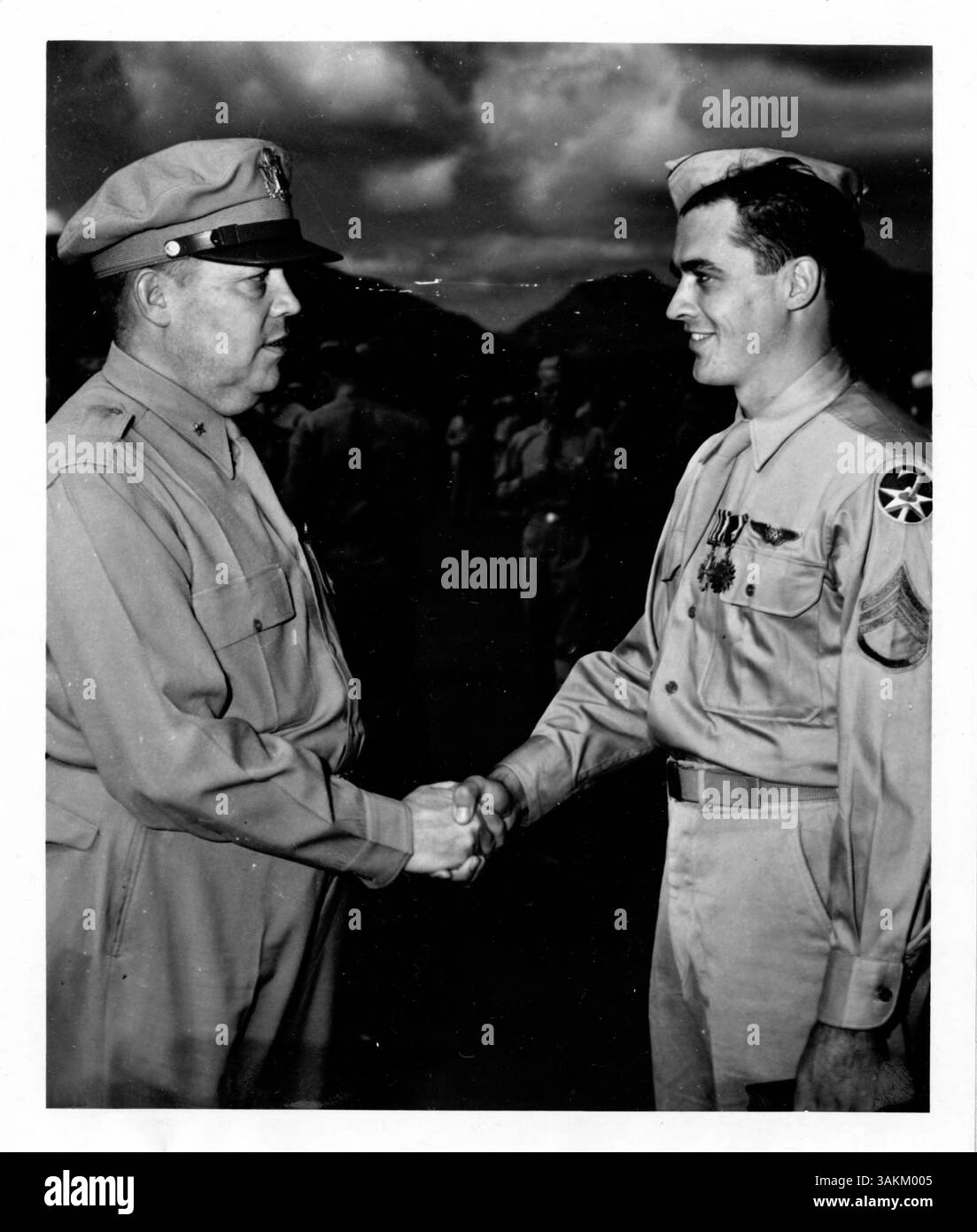 Toner receives the Distinguished Flying Cross, along with the Air Medal ...