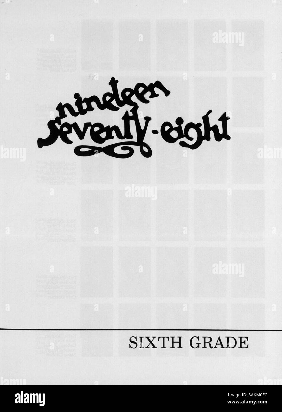 The 1978 Blake Middle School Yearbook captures key moments of the 1977 ...