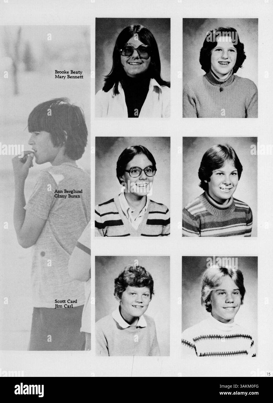 Blake middle school activities Black and White Stock Photos & Images ...