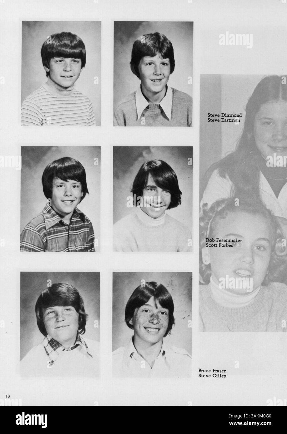 Blake Middle School's 1978 yearbook captures a variety of student and ...