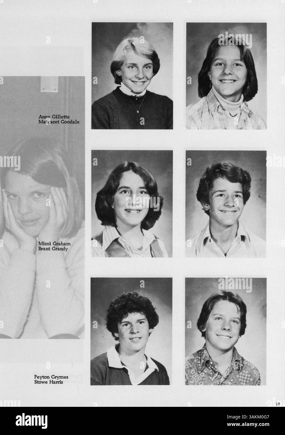 Blake middle school activities Black and White Stock Photos & Images ...