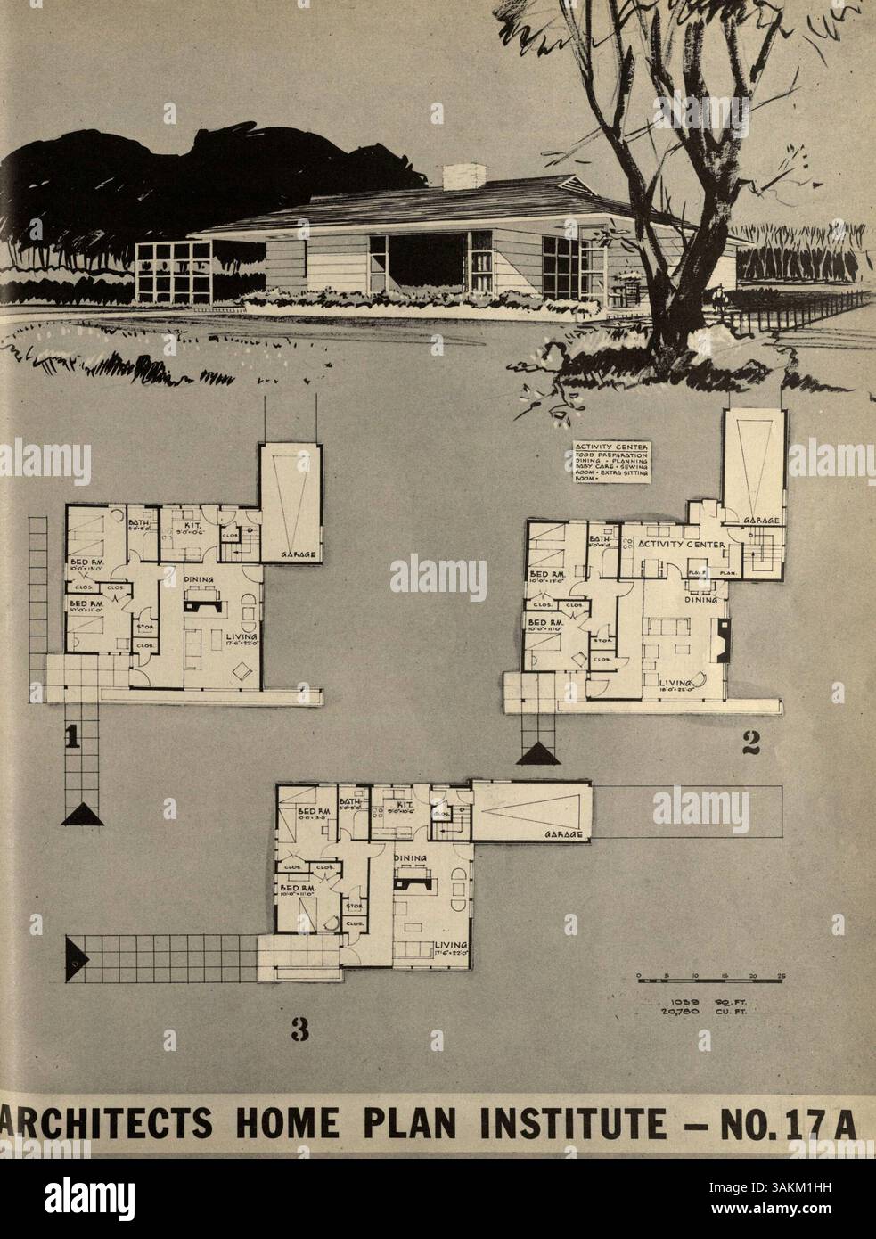 Catalog of over forty house designs from the Architects Home Plan ...