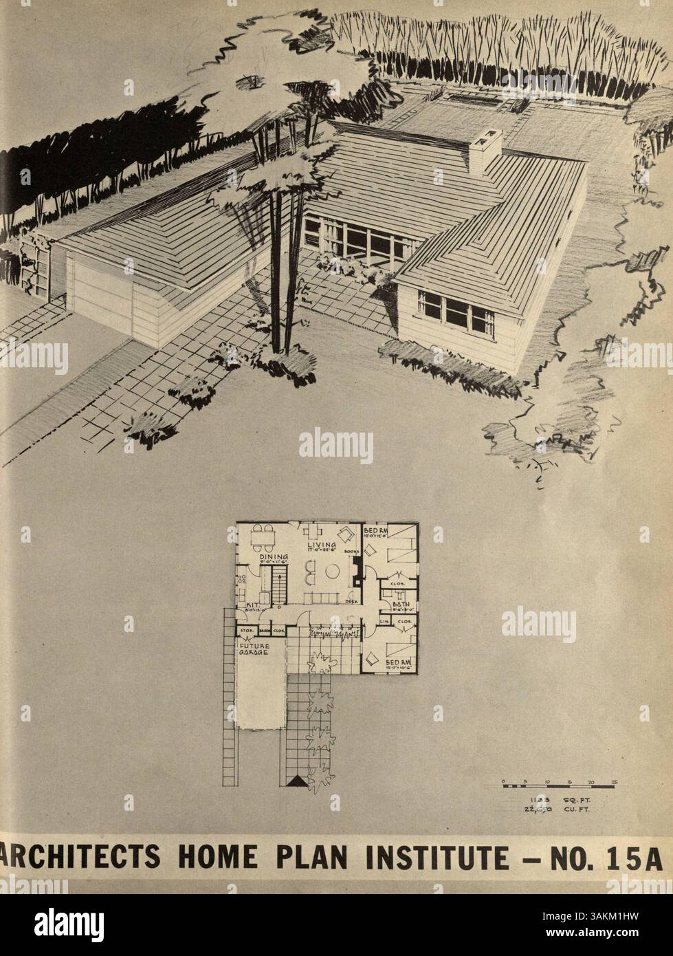 Catalog of over forty house designs from the Architects Home Plan ...