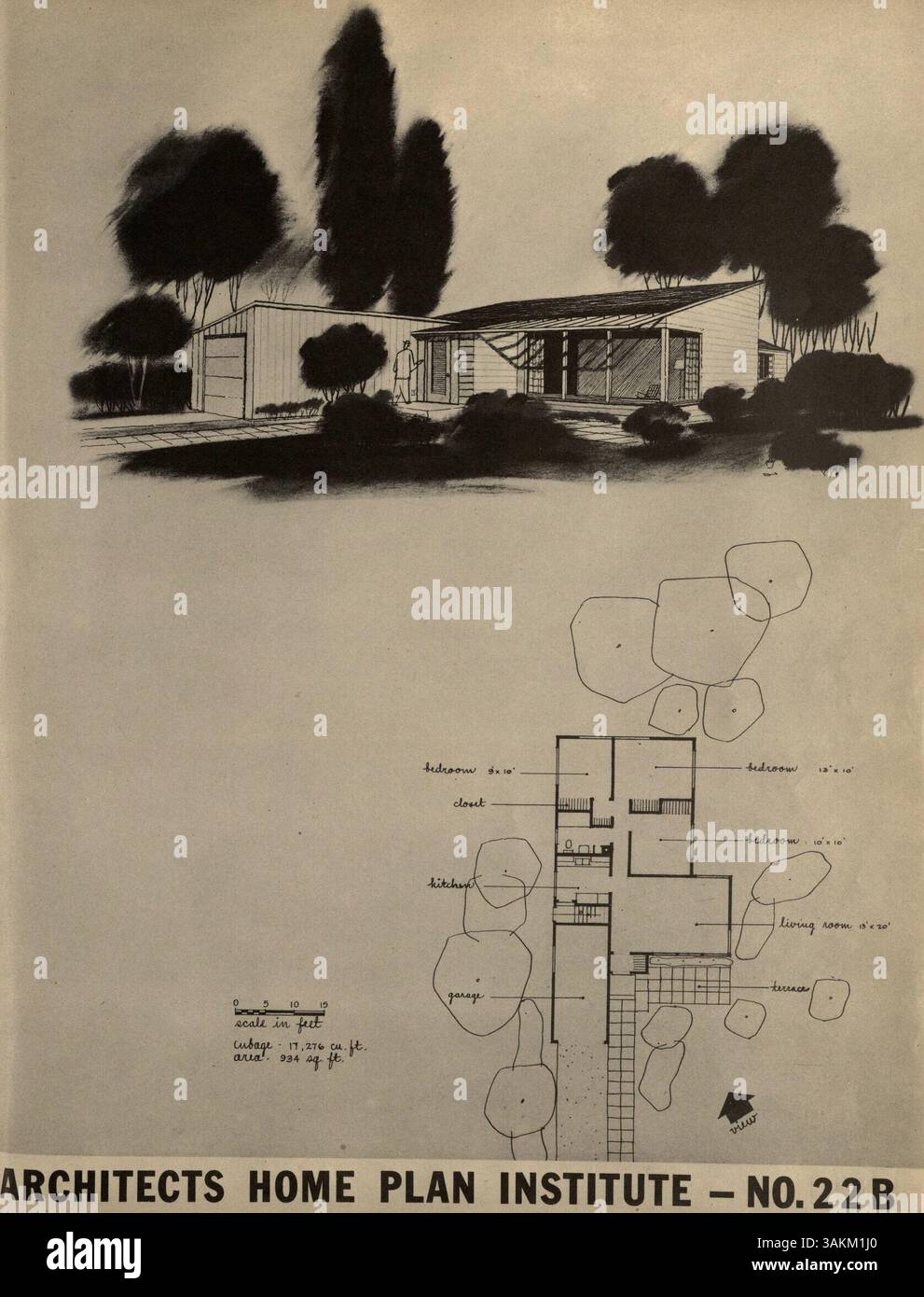 Catalog of over forty house designs from the Architects Home Plan ...