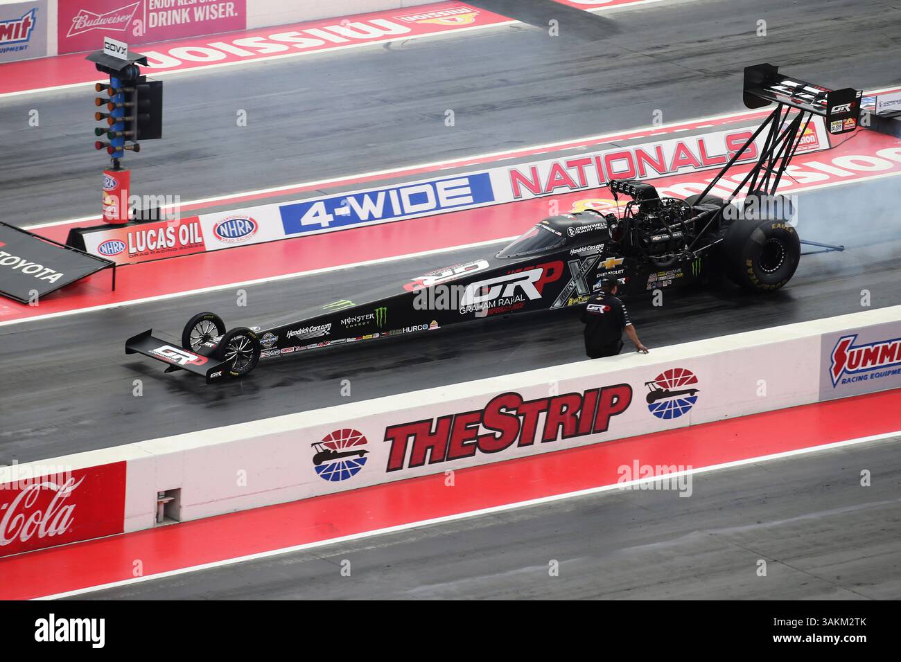 LAS VEGAS, NV - APRIL 12: Brittany Force (5 TF) Monster Energy/Flav R ...