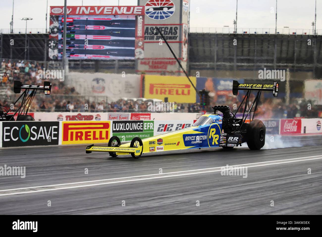 LAS VEGAS, NV - APRIL 12: Tony Stewart (14 TF) NHRA Top Fuel Dragster ...