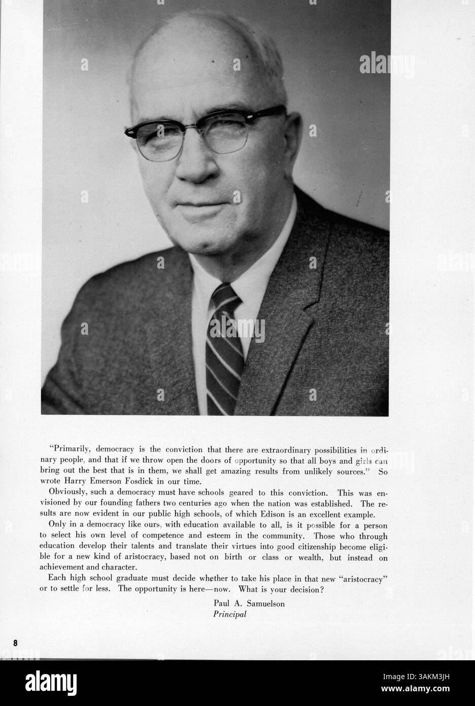 This 1963 yearbook from Edison High School captures the students ...