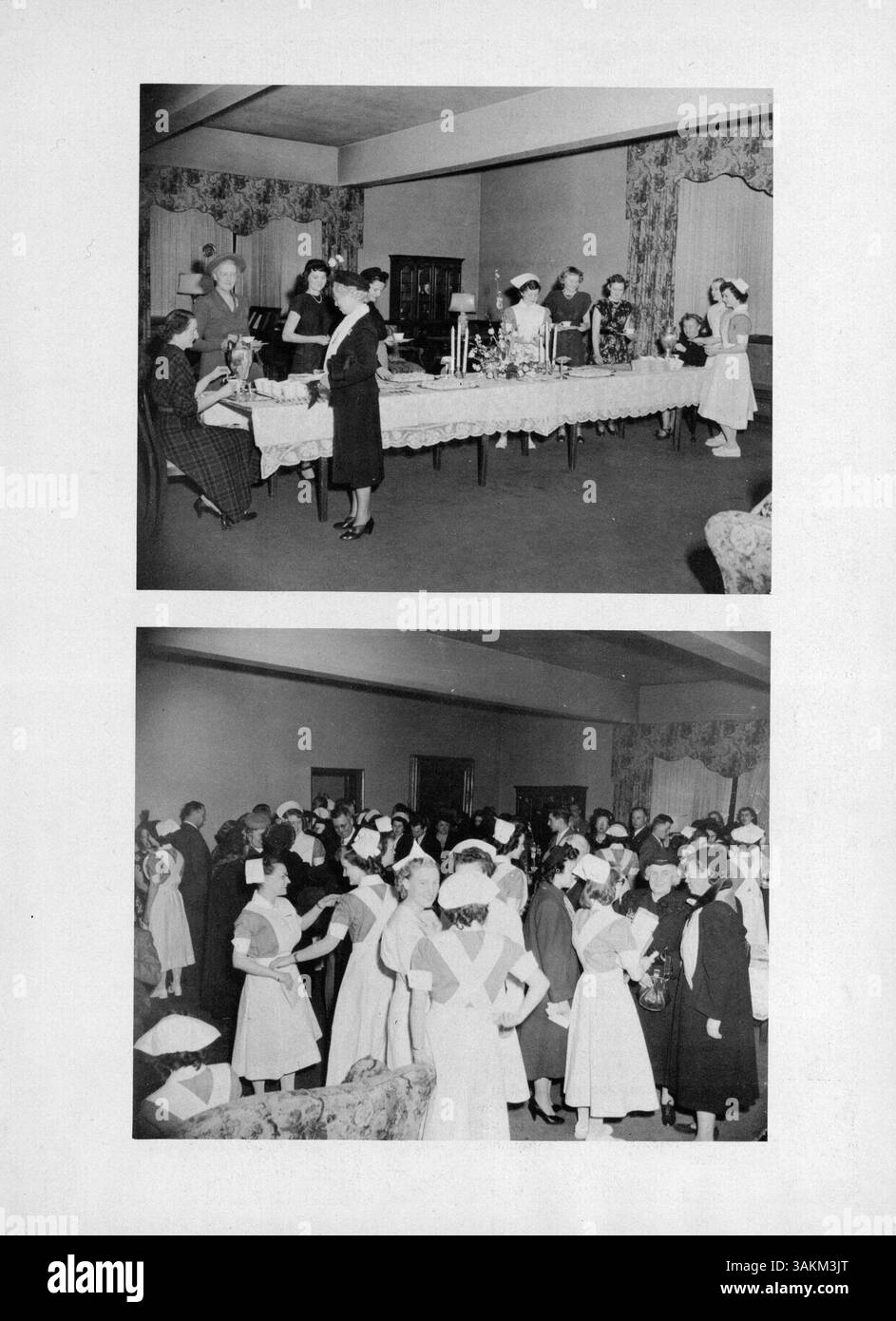 The Abbott Hospital School of Nursing Yearbook from 1949 documents the ...