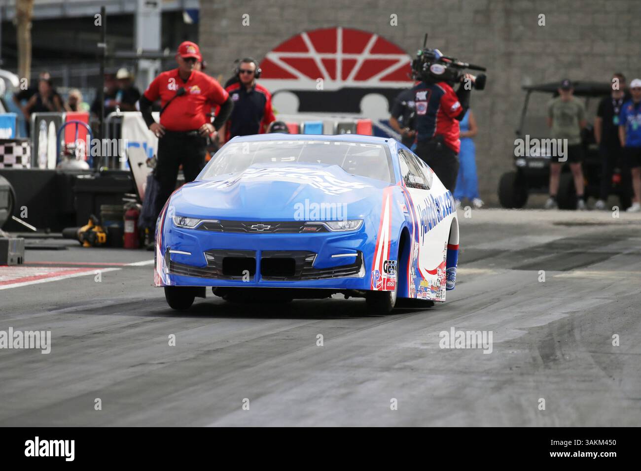 LAS VEGAS, NV - APRIL 12: Greg Anderson (1 PRO) HendrickCars.com Camaro ...